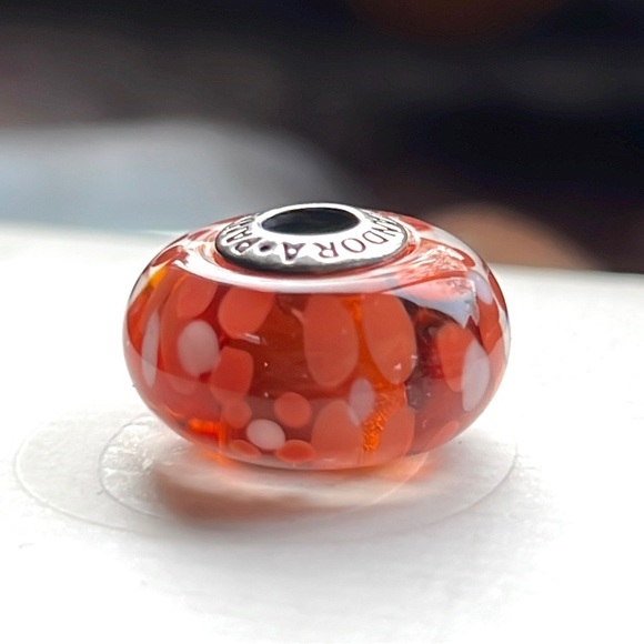 Pandora | Jewelry | Pandora Retired Sterling Silver Orange Blossom Xl ...